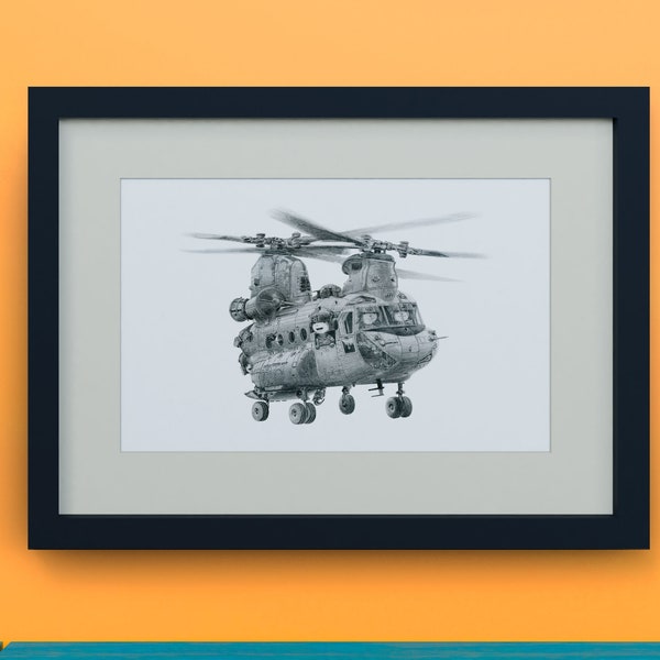 Chinook Helicopter - Etsy