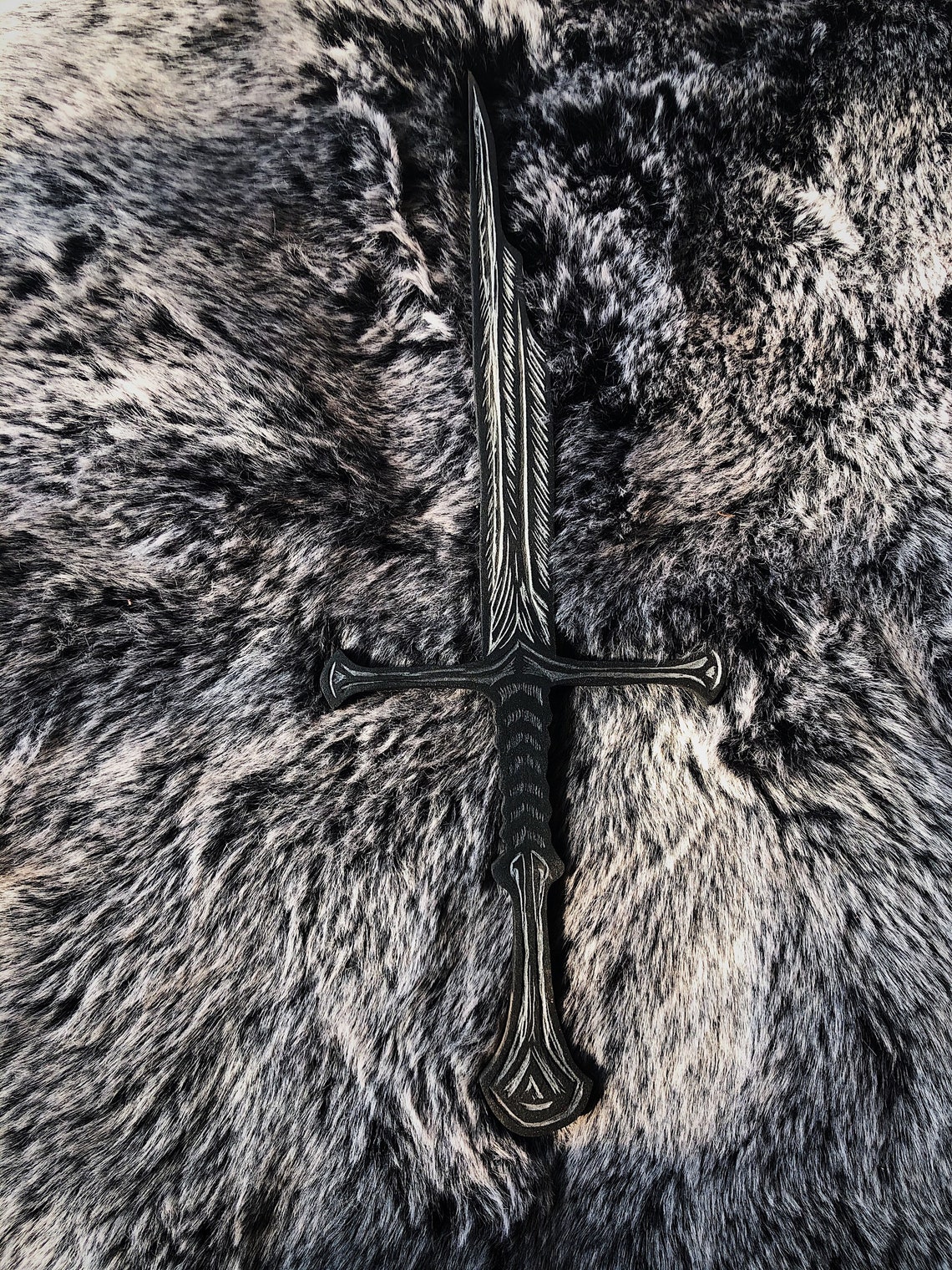 Narsil the Blade That Was Broken Lord of the Rings Aragorn - Etsy