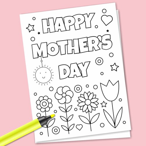Instant Download Happy Mother's Day Digital Greeting - Etsy