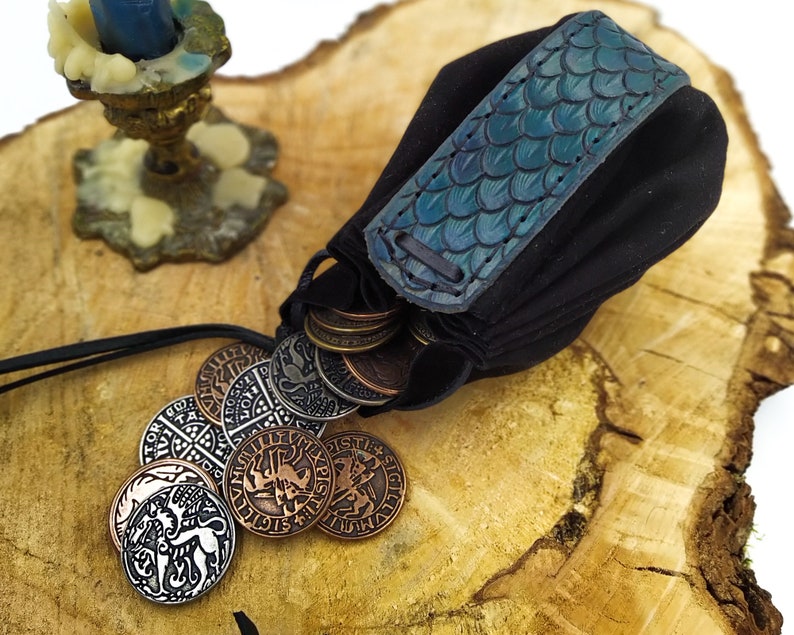 Dragon Pouch, Fantasy Costume, RPG Dice Bag - Etsy