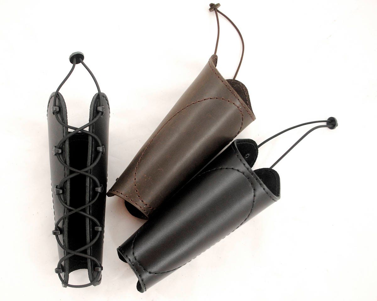 Leather Archery Arm Guard ELLIPSE | Etsy