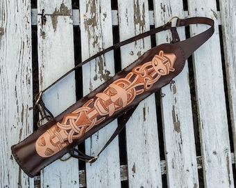 Quiver Viking Celtic Leather Archery - Etsy