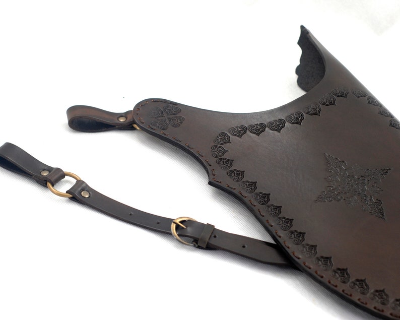 Ottoman Leather Bow Quiver With Embossed Ornaments - Etsy