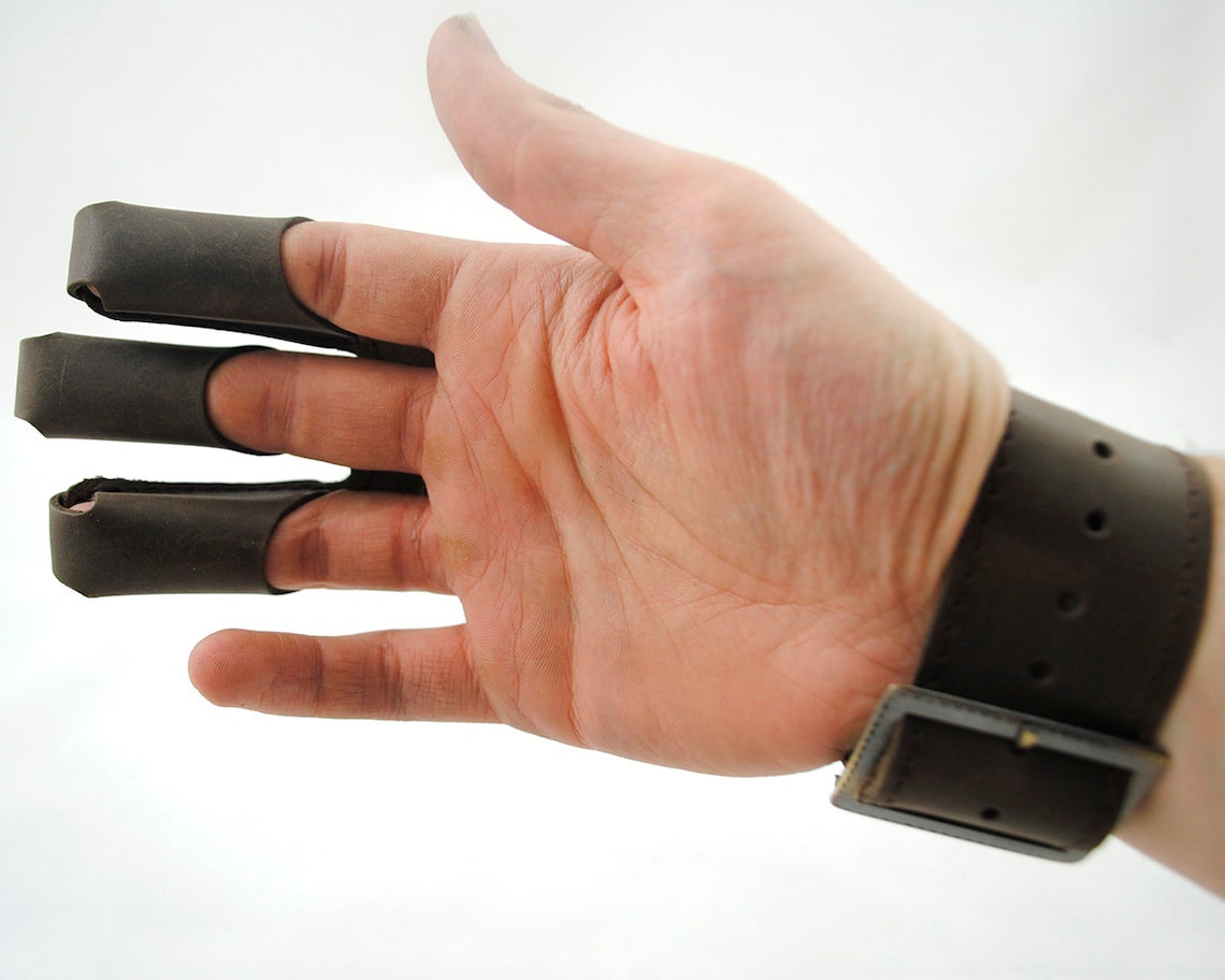 Archery Glove With Buckle - Etsy