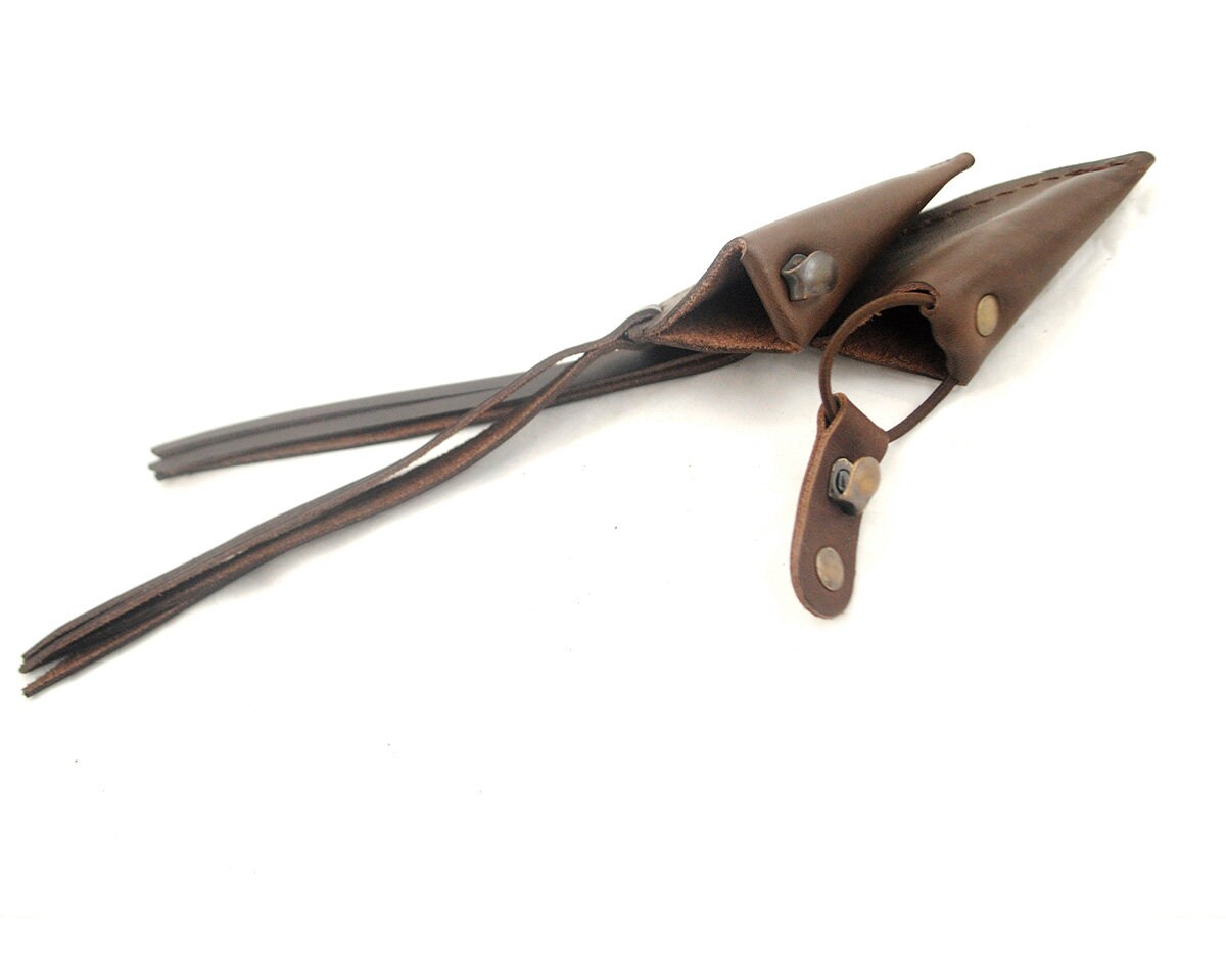 Bow Tip Protector and Bowstring Holder Made of Leather | Etsy