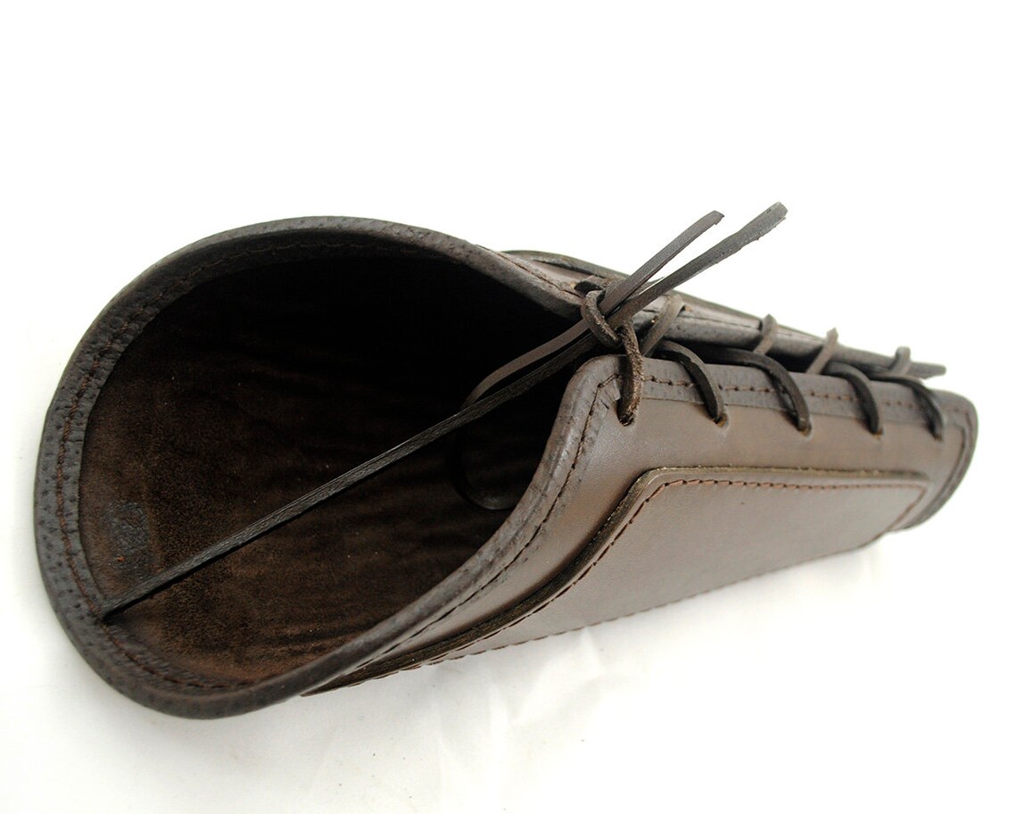 Leather Vambrace Reinforced | Etsy