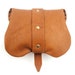 Medieval Leather Purse 'kidney-shaped' - Etsy