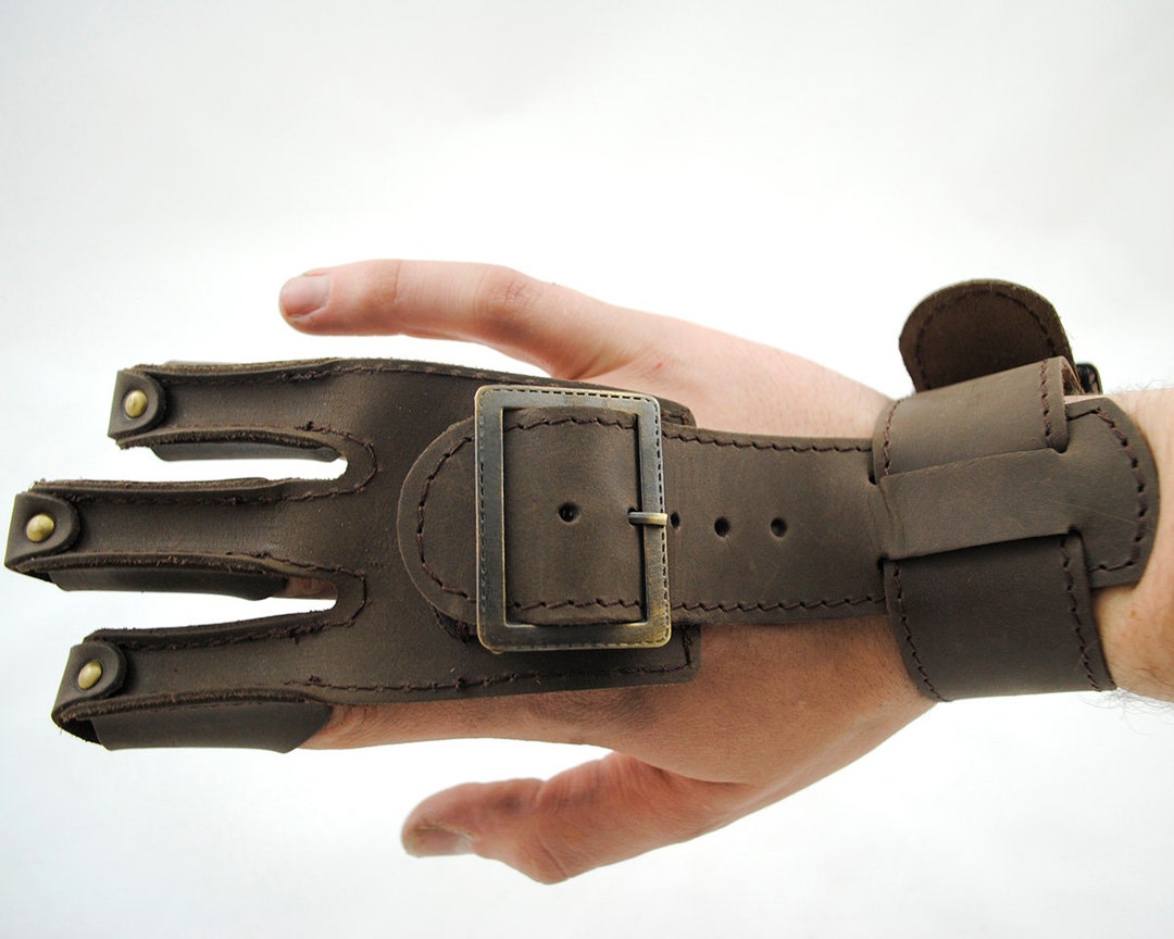 Archery Glove With Buckle - Etsy