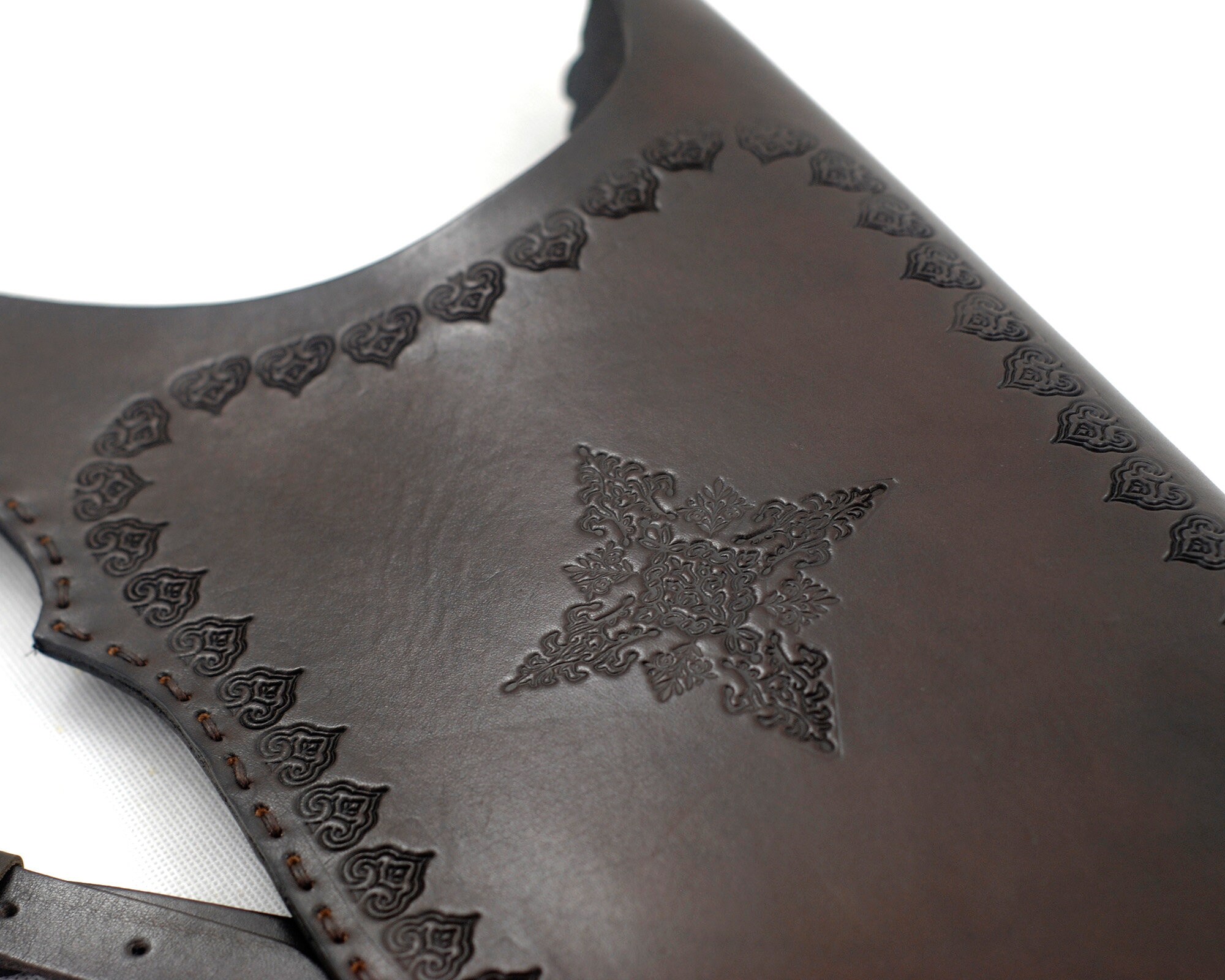 Ottoman Leather Bow Quiver With Embossed Ornaments - Etsy