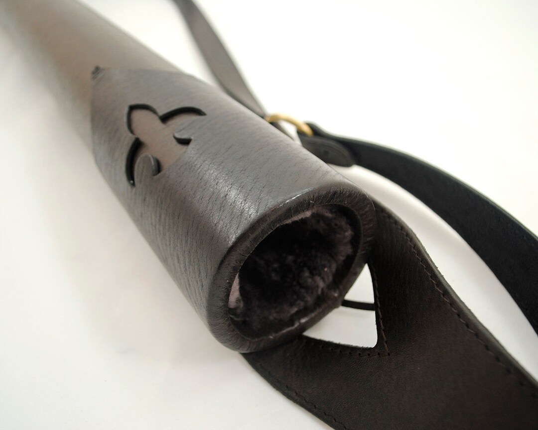 Leather Back Quiver With Decorated Top - Etsy