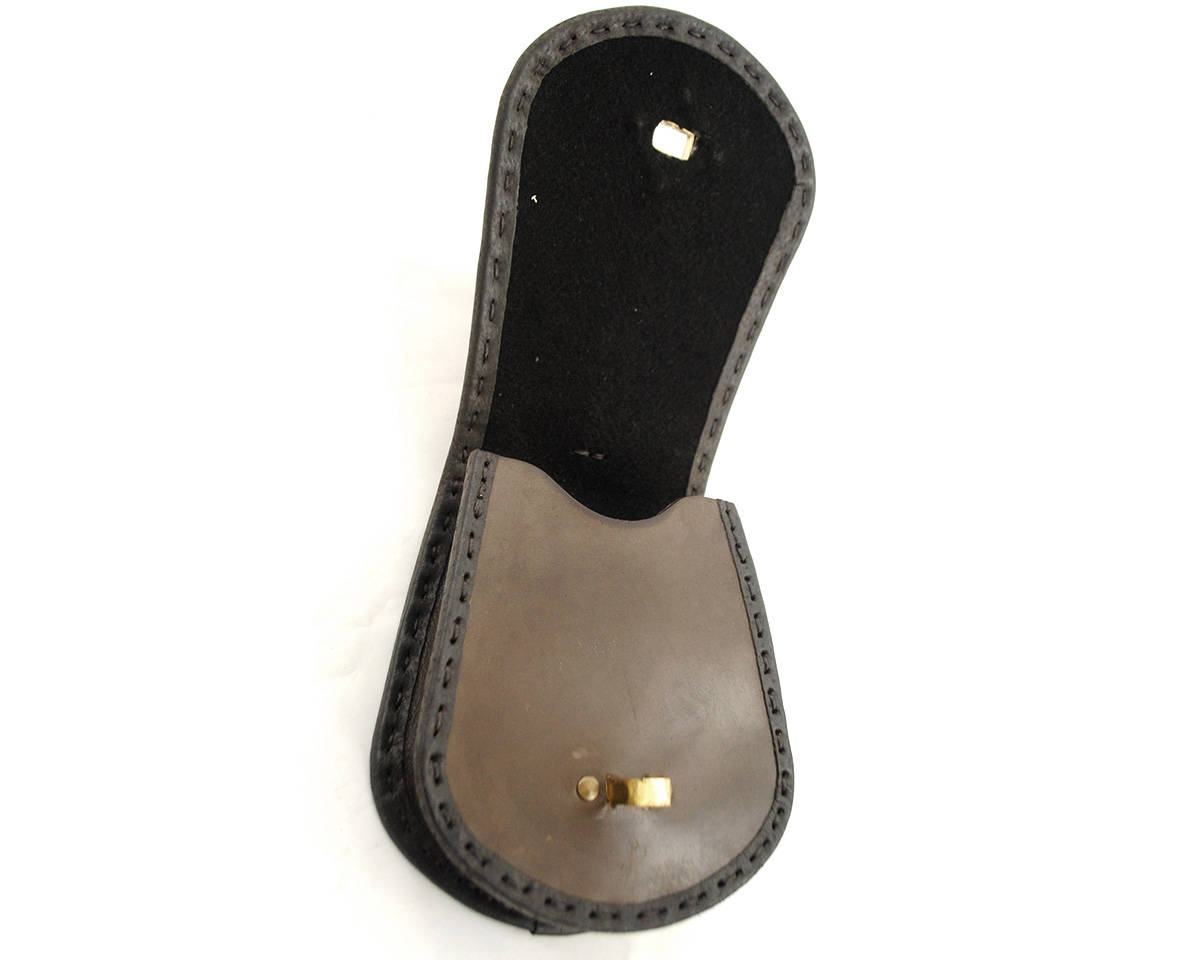 Medieval Scale-shaped Viking Leather Purse With Brass Fittings, Replica ...