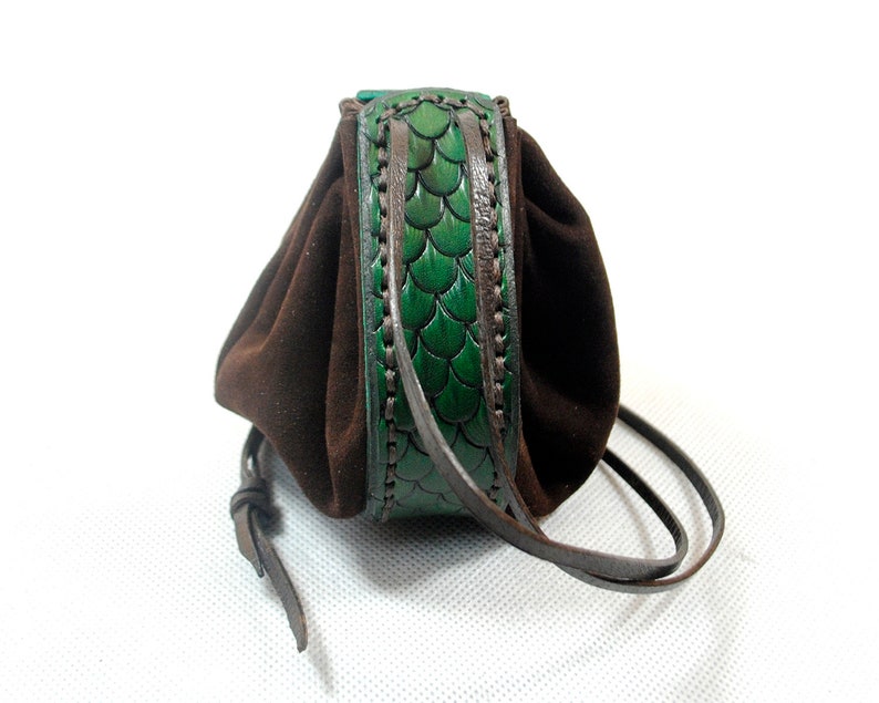 Dragon pouch fantasy costume RPG dice bag | Etsy