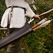 Leather Side Quiver With Adjustable Straps, Hand-made With Laced Edges ...