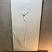 Giant Plaster Tulip Bas Relief Wall Art 15”x 30 1/2” - Etsy