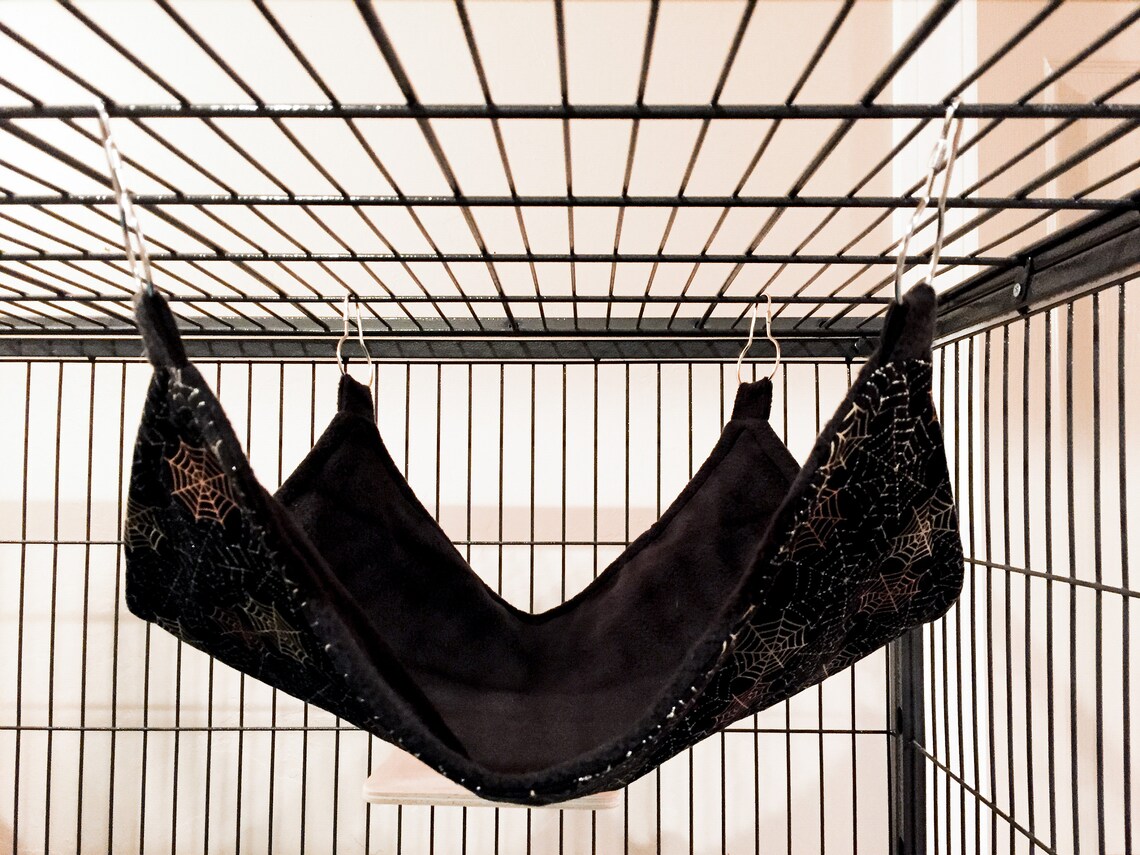Sparkly Spiderwebs Fleece Hammock Custom Sizing Square Flat - Etsy