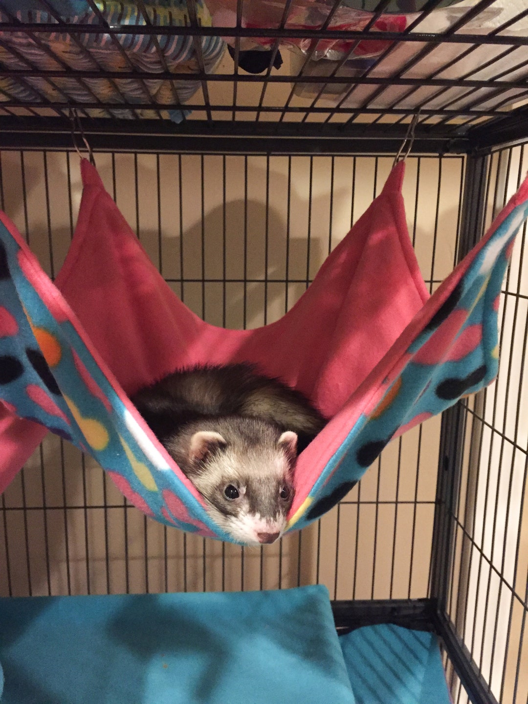 Custom Fleece Hammocks for Ferrets, Chinchillas, Rats, Etc. - Etsy