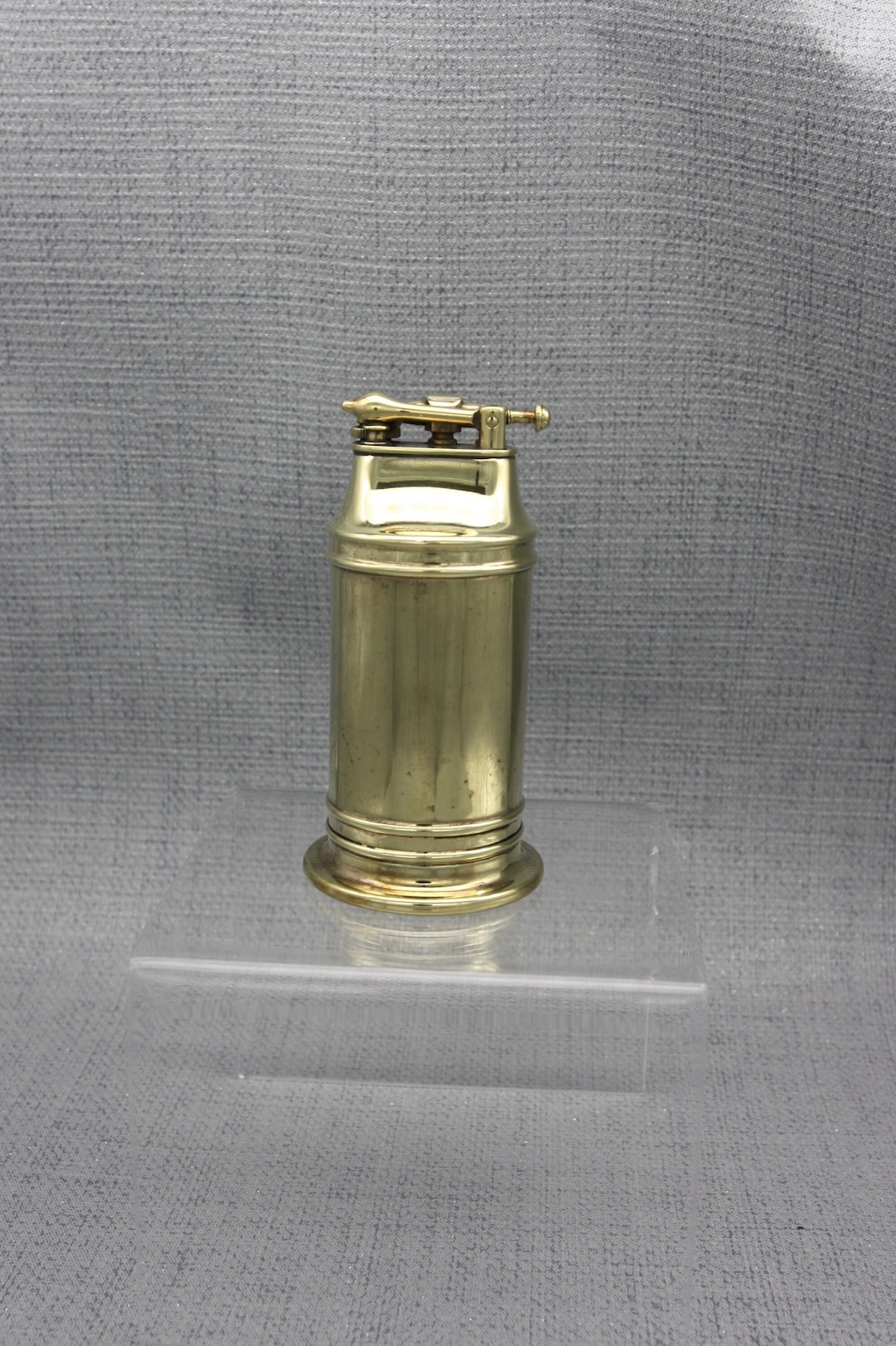 Art Deco Brass Table Lighter - Etsy