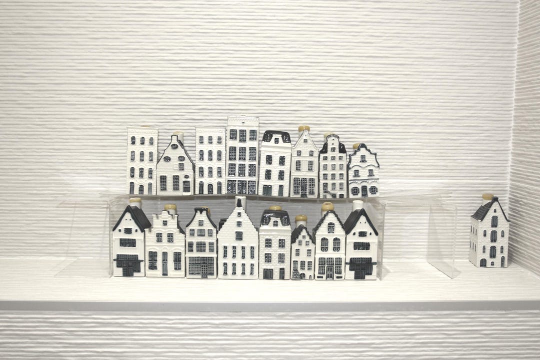 KLM Delf Blue Houses - Etsy