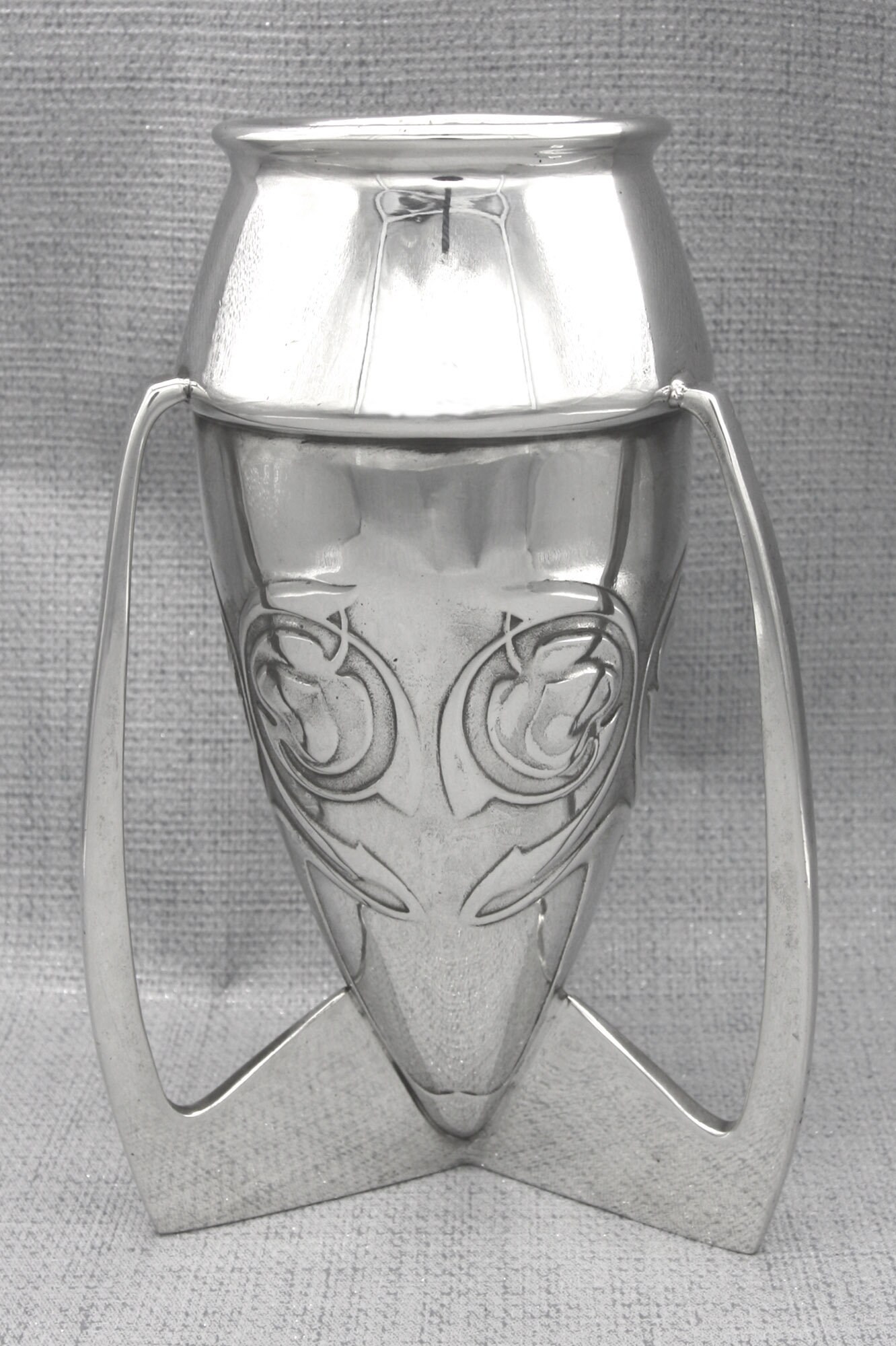 Liberty & Co Tudric Pewter Bomb Vase - Etsy