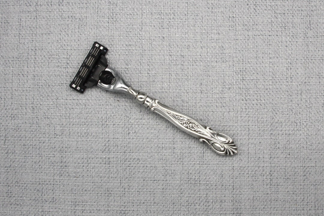 Mach 3 Razor Sterling Silver Handle - Etsy