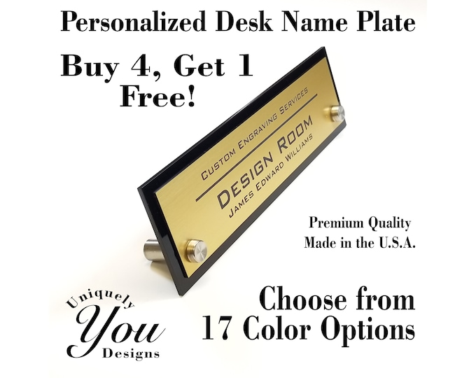 Executive Office Door Plate Wall Plate HIGH QUALITY Two Tone - Etsy