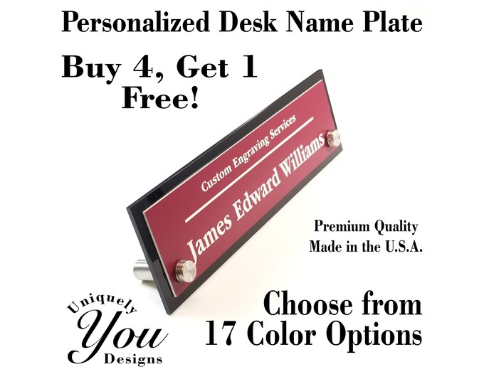 Executive Office Door Plate Wall Plate HIGH QUALITY Two Tone - Etsy