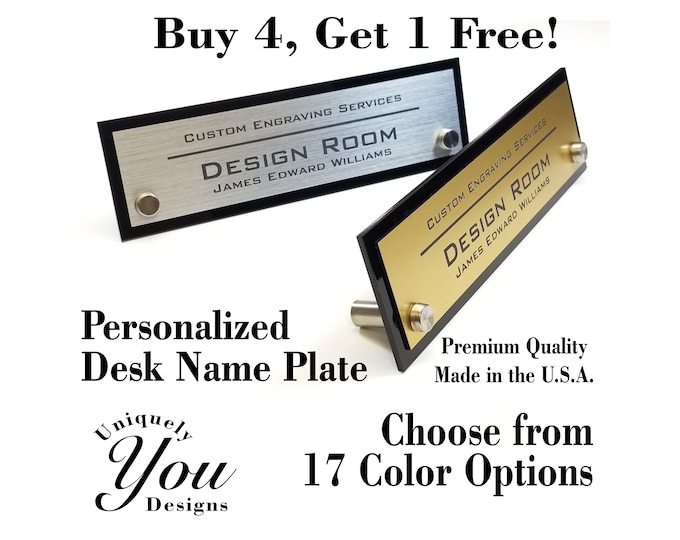 Executive Office Door Plate Wall Plate HIGH QUALITY Two Tone - Etsy