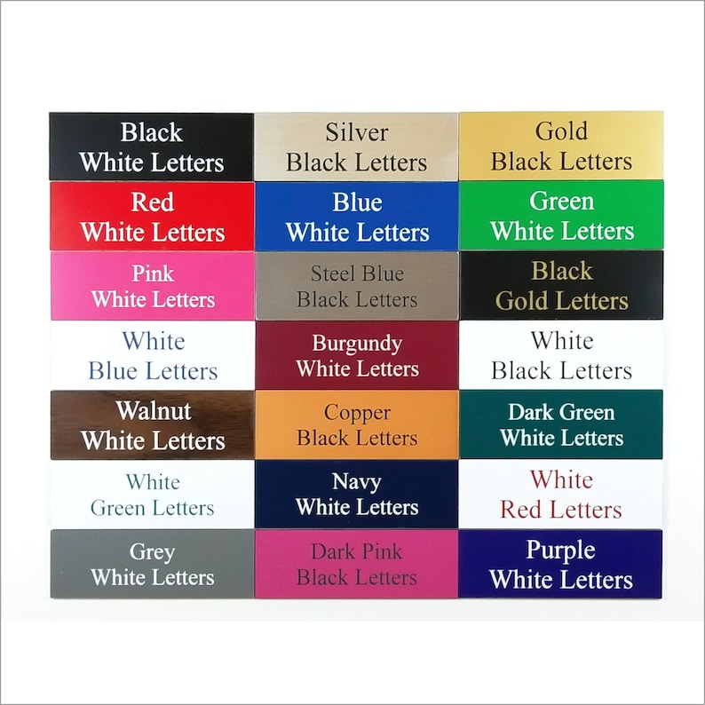 Customized Laser Engraved Name Badges With Pin or Magnetic Backing 1"x3 ...