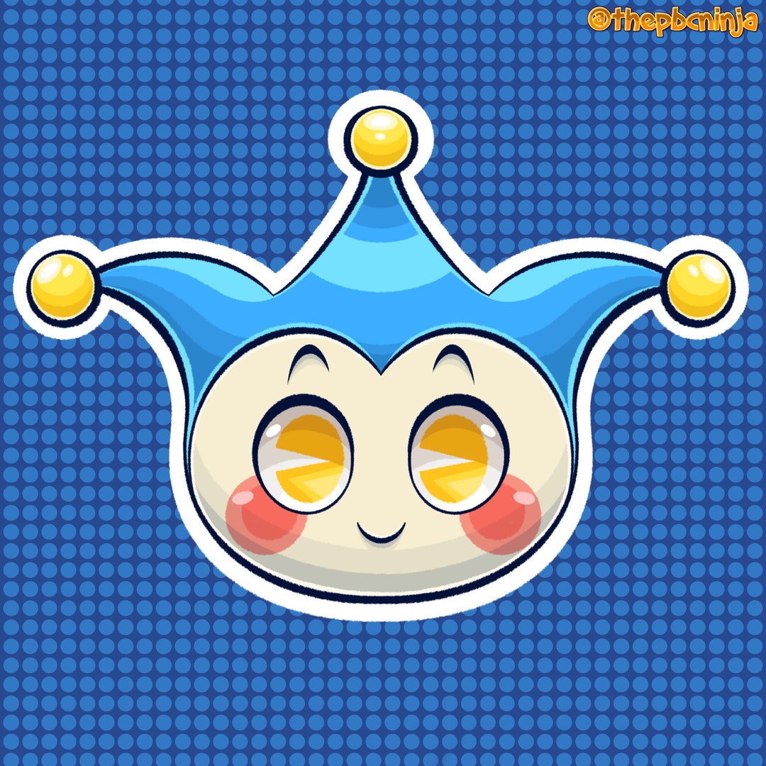 Blue Badger Vinyl Sticker - Etsy