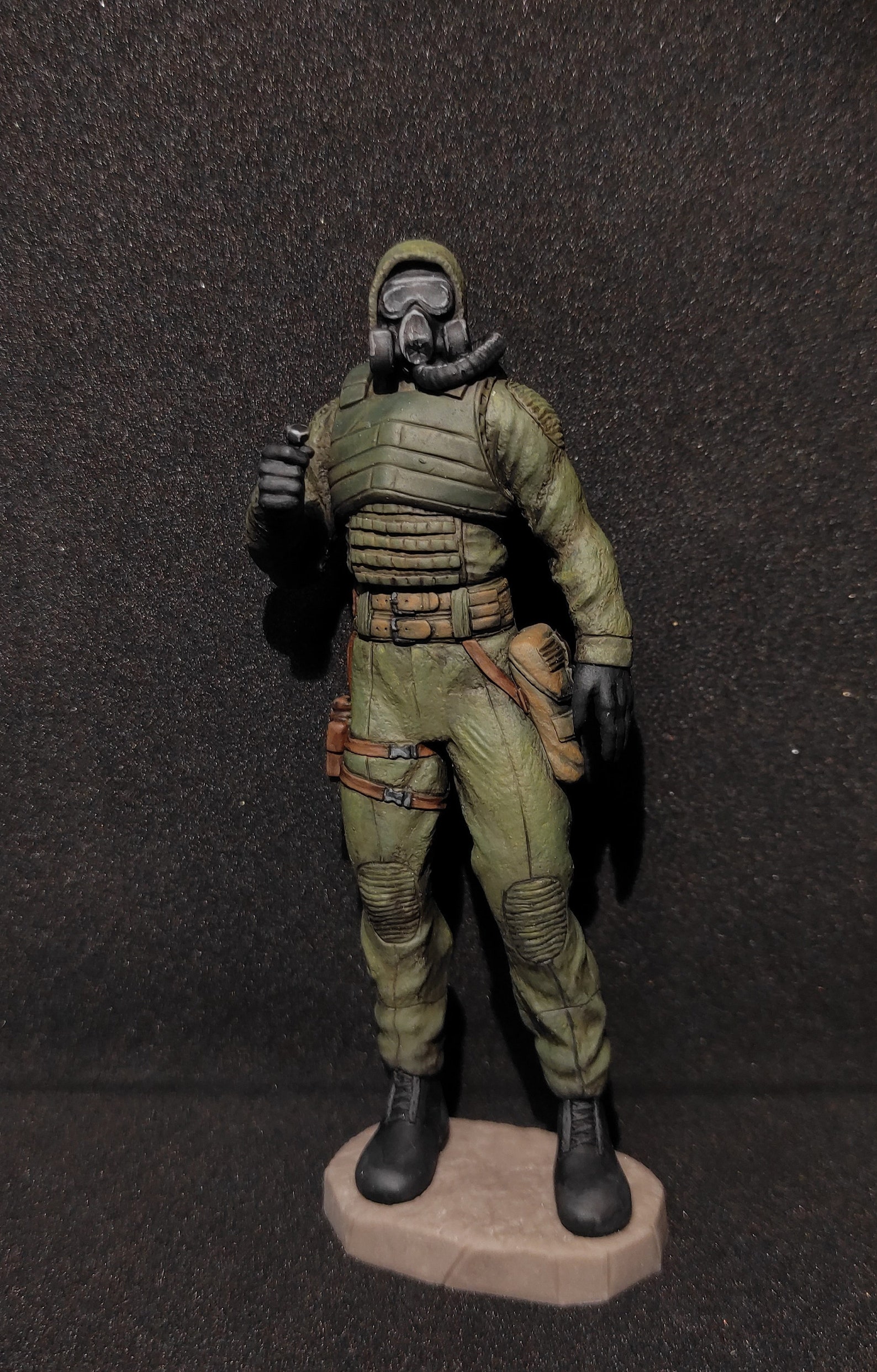 Unpainted Stalker figure Shadow of Chernobyl 1/16 sculpture | Etsy
