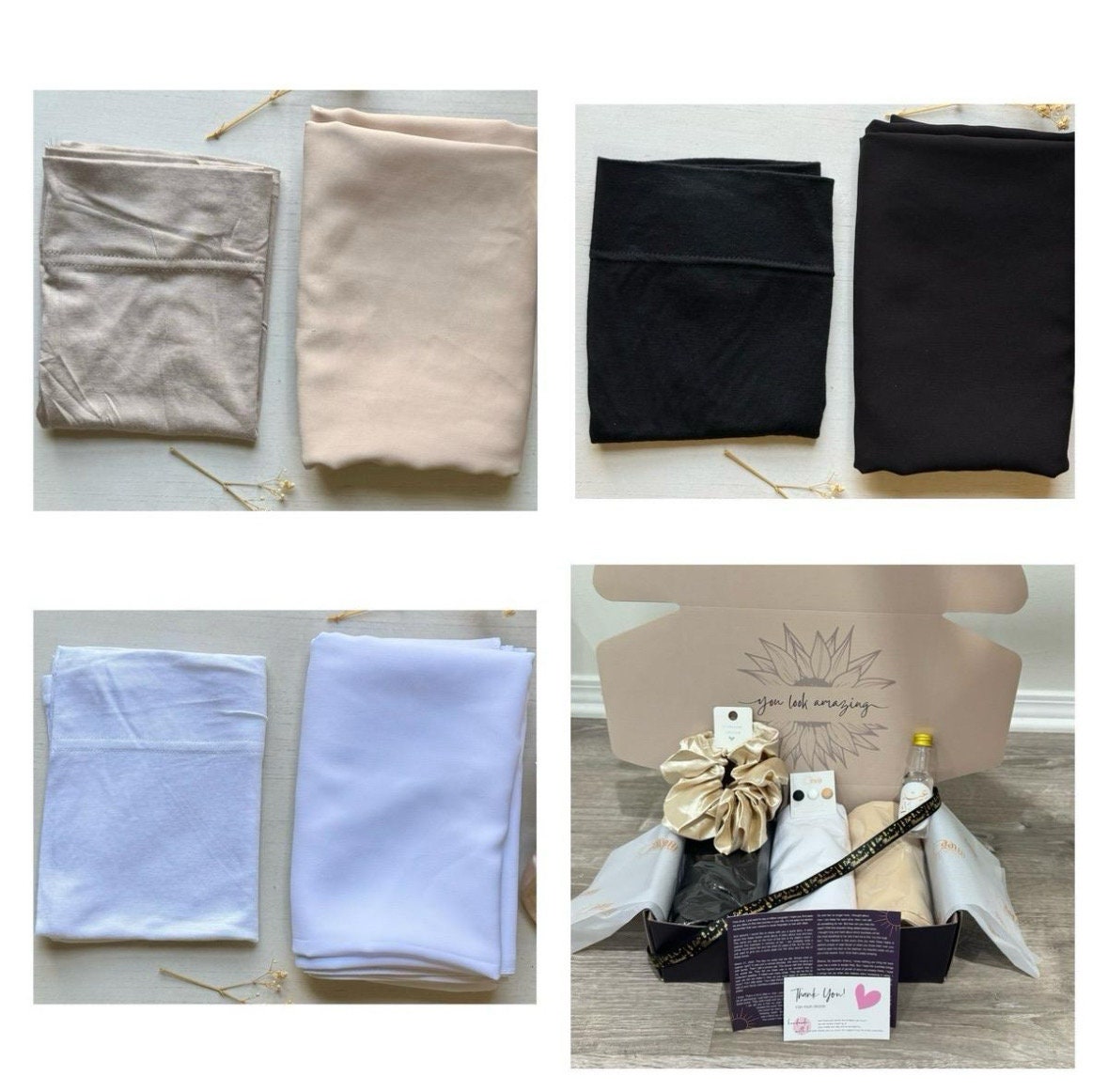 My First Hijab Box. Basic Colors. With Matching Undercaps and Magnets ...