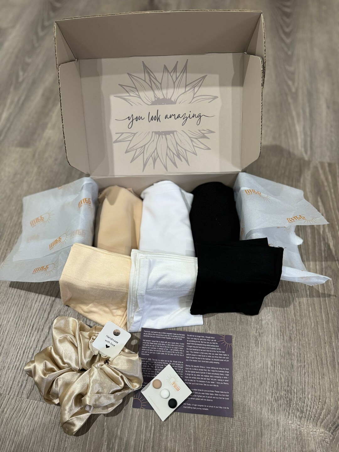 My First Hijab Box. for New Hijabis. Basic Colors. Black - Etsy