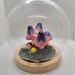 The Elder Scrolls V Skyrim Bleeding Crown Glass Globe Dome Diorama Desk ...