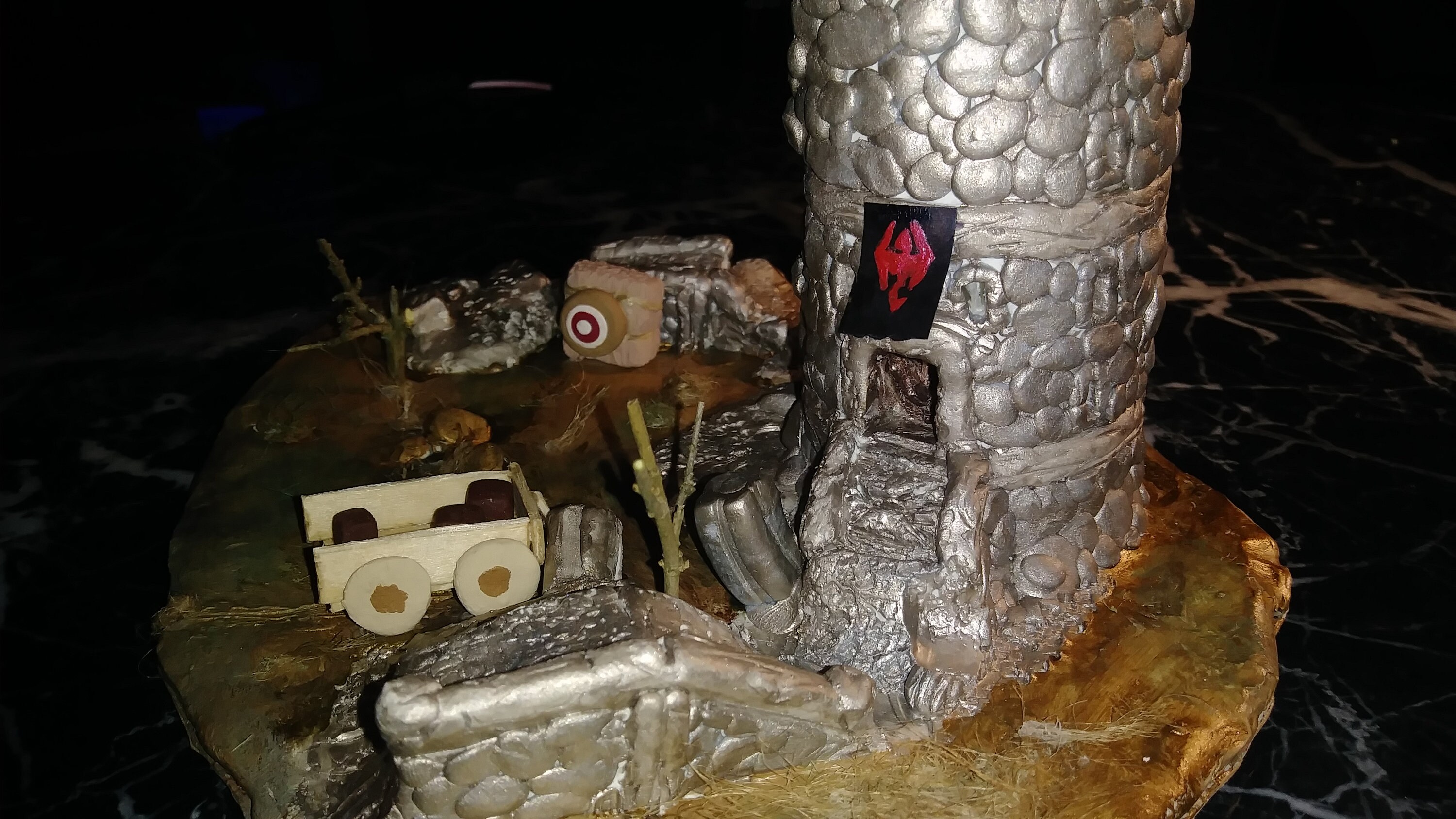 Skyrim Desk Ornament 1st Dragonborn Encounter Whiterun Guard | Etsy