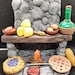 Skyrim NEW Upgraded Light up Handmade Fireplace, With Ingredients, Fire ...