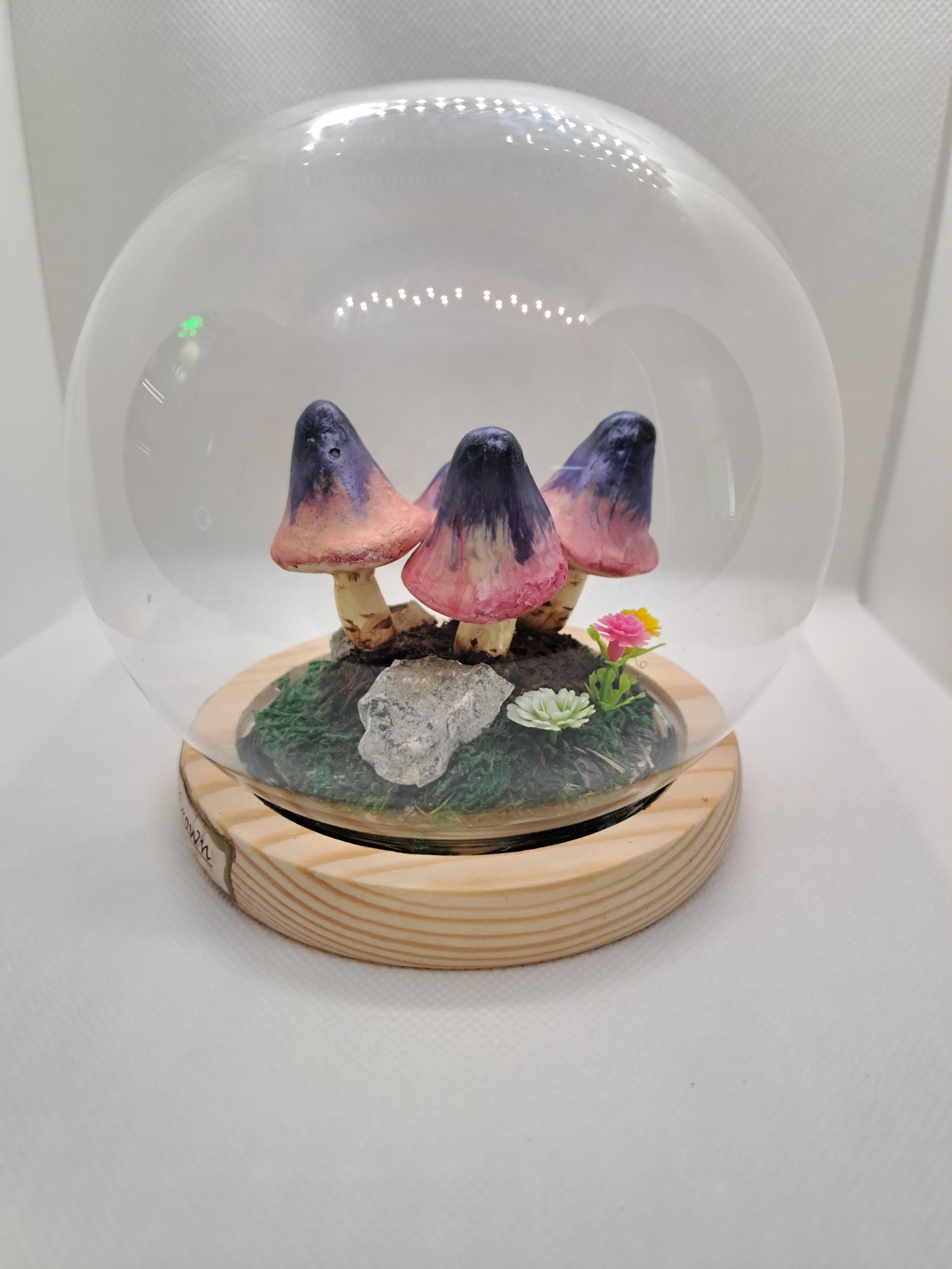 The Elder Scrolls V Skyrim Bleeding Crown Glass Globe Dome Diorama Desk ...