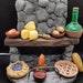 Skyrim NEW Upgraded Light up Handmade Fireplace, With Ingredients, Fire ...