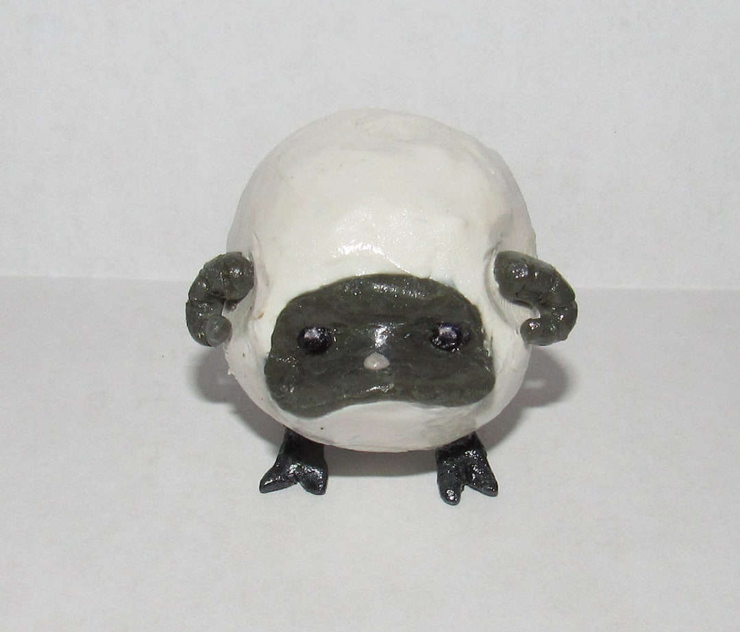 Final Fantasy XIII Sheep, Handmade Clay - Etsy