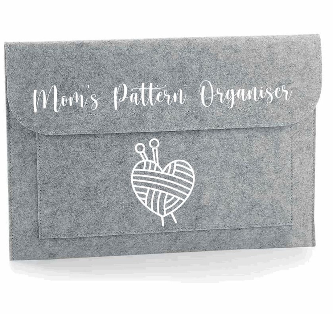 Knitting Patterns, Knitting Folder, Pattern Folder, Folder, Mum Gift ...