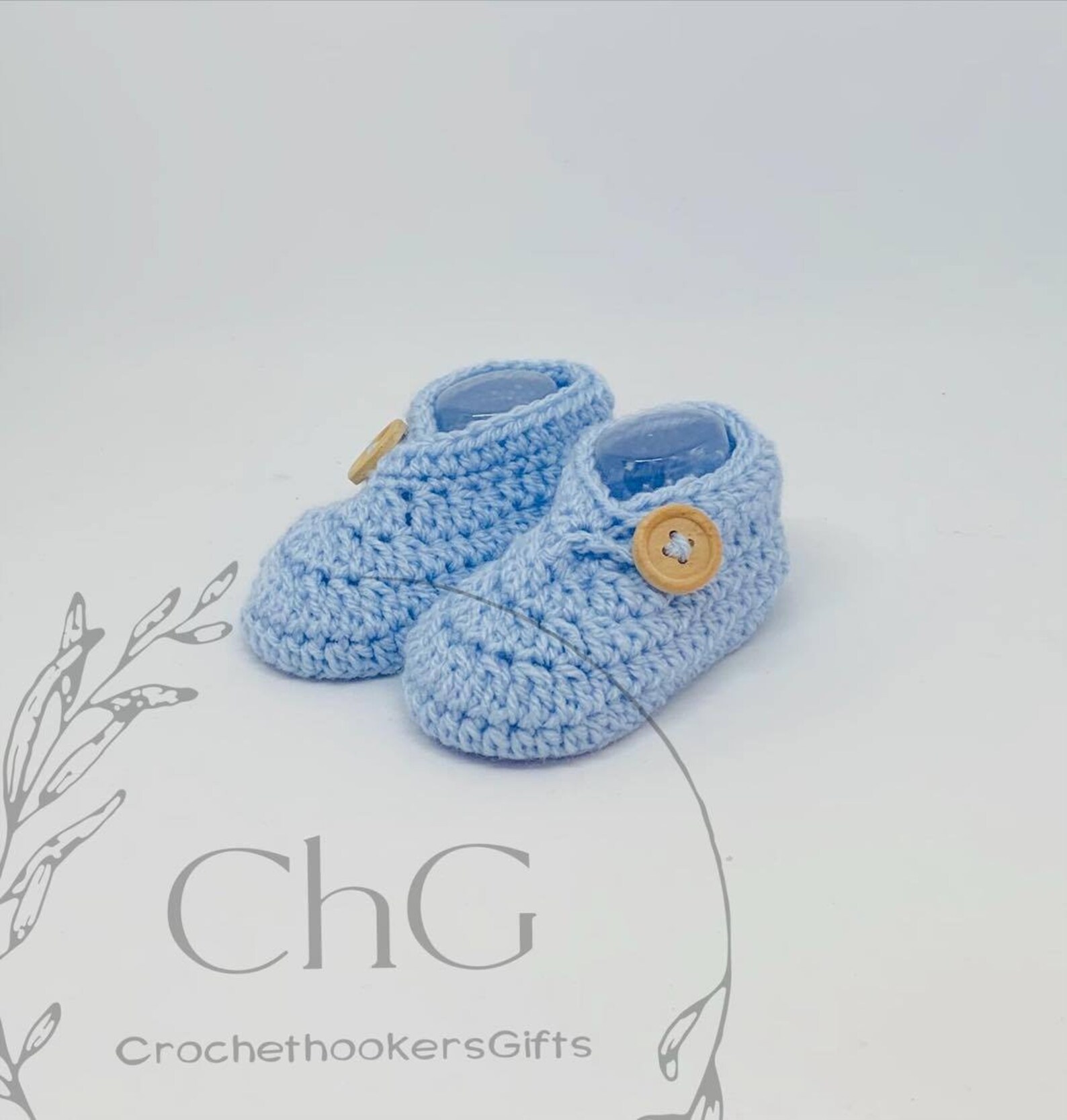Blue Baby Booties Blue Booties Blue Baby Boots Blue Baby - Etsy