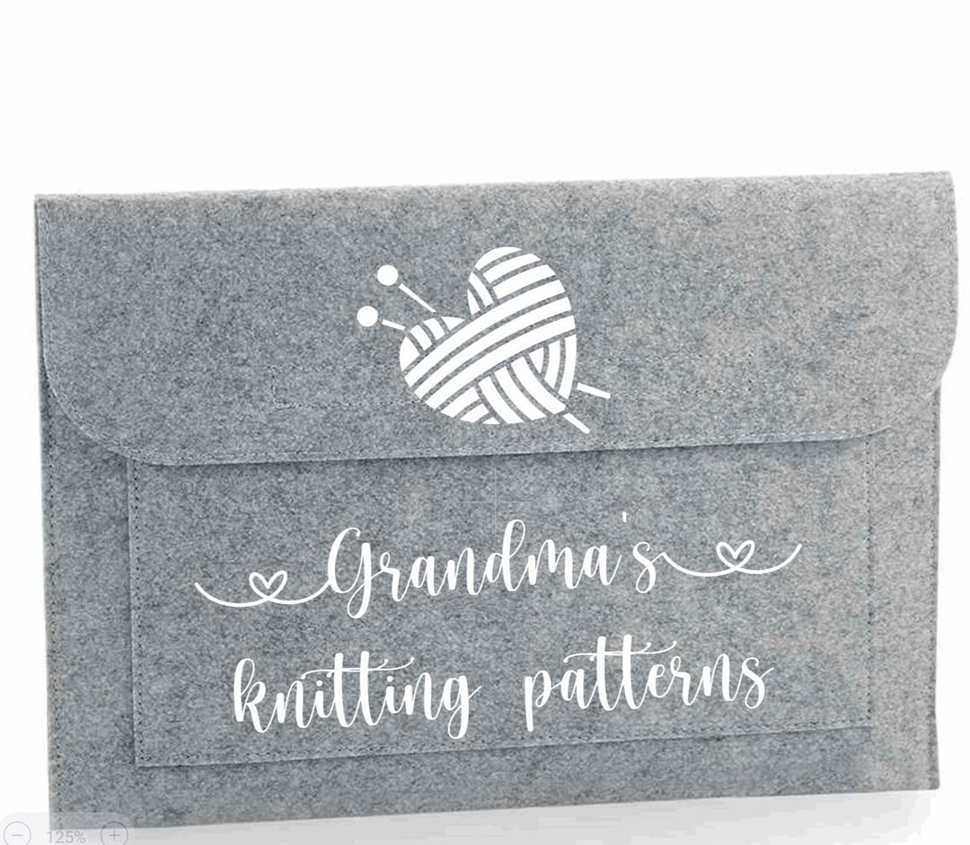 Mothers Day, Knitting Patterns, Pattern Folder, Folder, Mum Gift, Mom ...