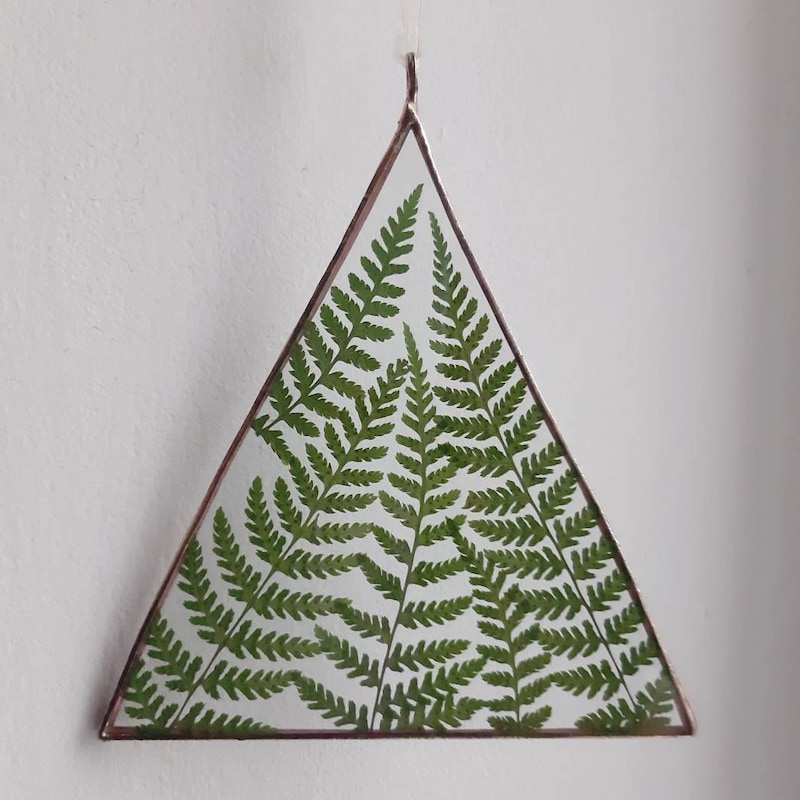Fern Glass Wall Panel - Etsy