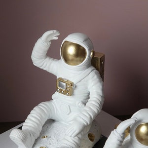 Astronauts Decorative Bookends Space Bookends for Home/office, Modern ...