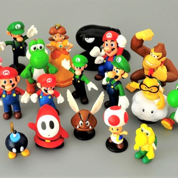 Super Mario Magnets - Etsy