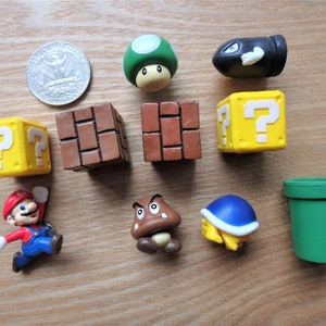 Super Mario Fridge Magnet Set - Etsy UK