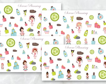 Spa stickers | Etsy