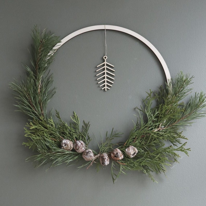 Wooden Wreath Ring DIY - Etsy