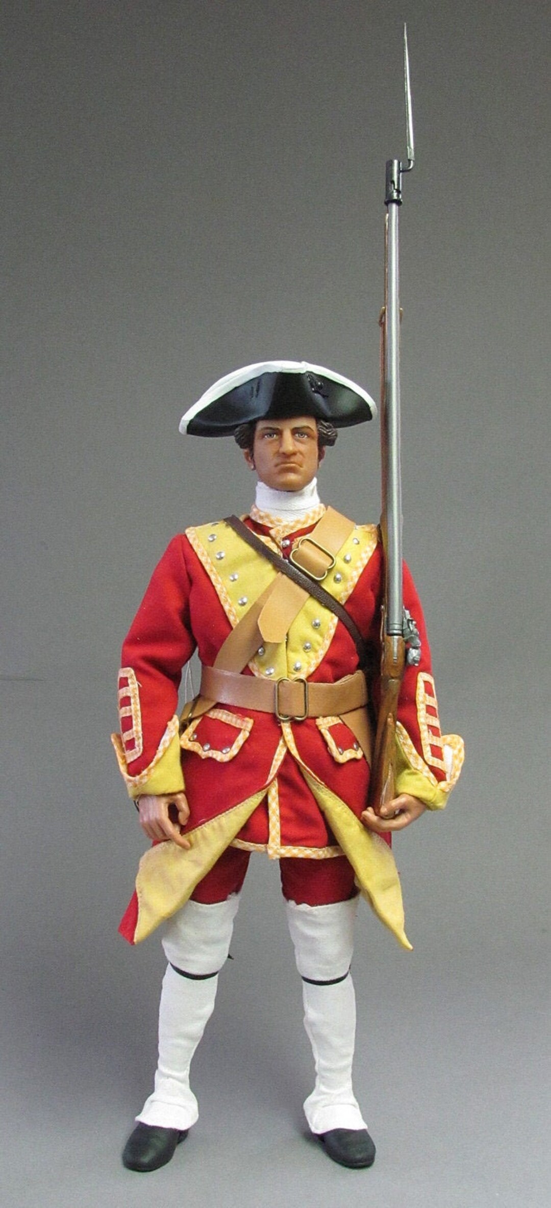 British Redcoat 1:6 Scale Figure 1745 - Etsy
