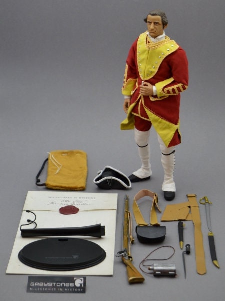 British Redcoat 1:6 Scale Figure 1745 - Etsy