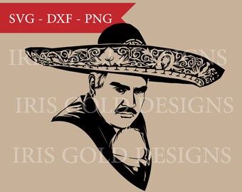 Vicente Fernandez Svg | Etsy